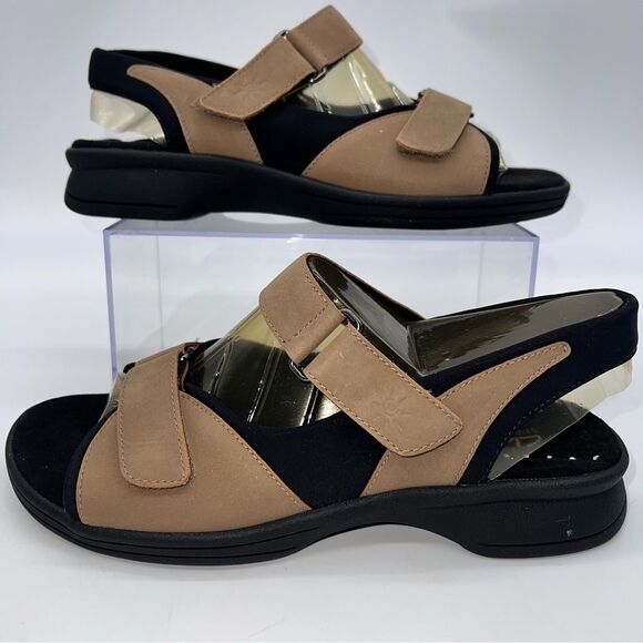 Clarks | Shoes | Clarks Springers Sandals Womens Slingback 8875 Tan ...